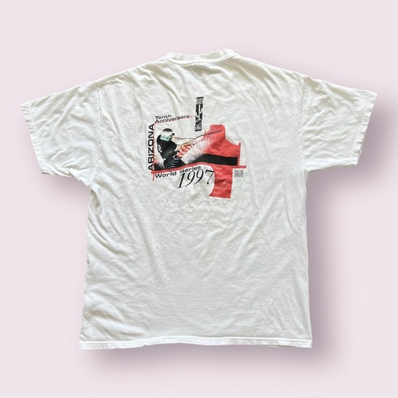 Hanes | Shirts | Vintage Msbl Arizona World Series 997 Hanes Tshirt ...